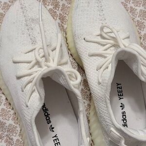 Yeezy | Shoes | Adidas Boost Yeezy Triple White Sneakers | Poshmark